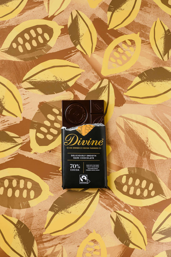 Divine 70% Dark Chocolate bar - 90g – Divine Chocolate
